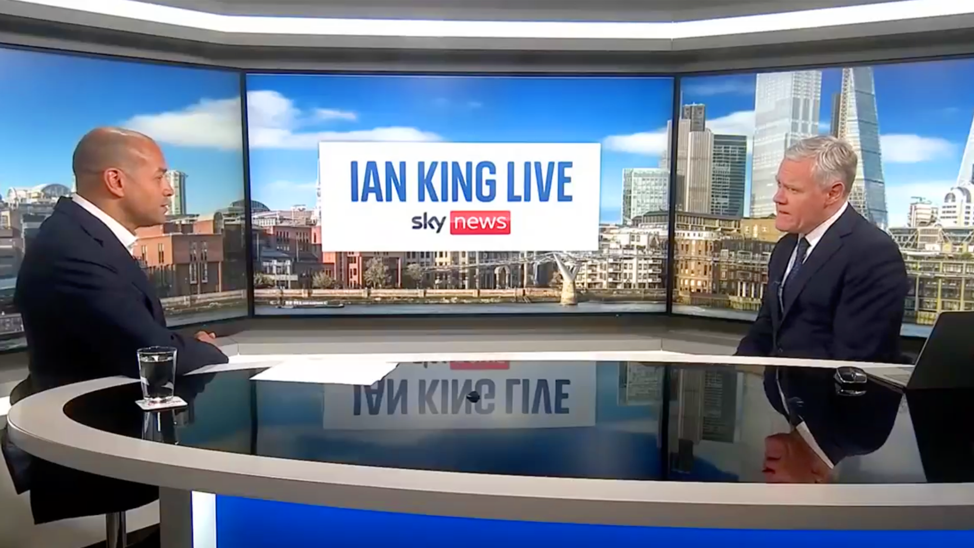 International CEO and Vice-Chairman, Julian Douglas Sky News, Ian King ...